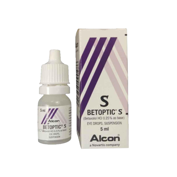 BETOPTIC S Betaxolol 2.5mg / mL Sterile Ophthalmic Suspension 5mL price ...